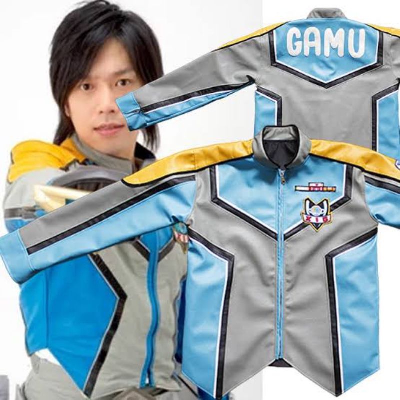 Ultraman Gaia XIG Uniform Ultraman Gaia Leather Jacket Ultraman Gaia ...