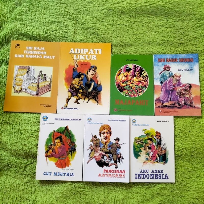 Original Story Book And Historical Story Book Of Indonesian Hero Series ...
