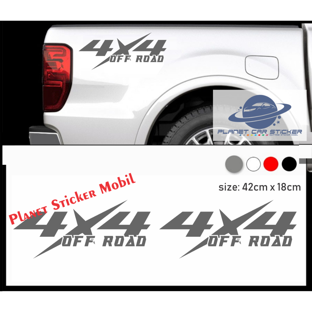 4x4 sticker Latest 4x4 off road sticker for triton strada hilux navara ...