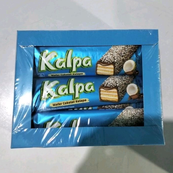 Kalpa wafer Chocolate Coconut Box Contents 12pcs X 24gr | Shopee Malaysia