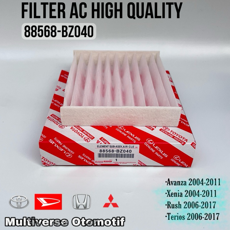 Avanza Xenia Rush Terios AC Cabin Filter 88568-BZ040 | Shopee Malaysia