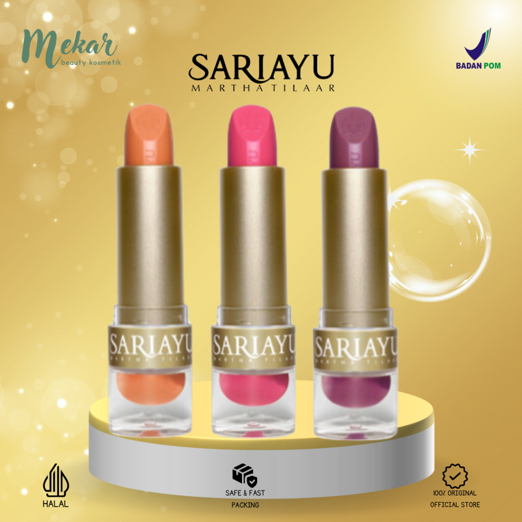 Sariayu Glow Filler Lip Balm | Cherry | Grape | Peach 4.2gr SARI AYU ...