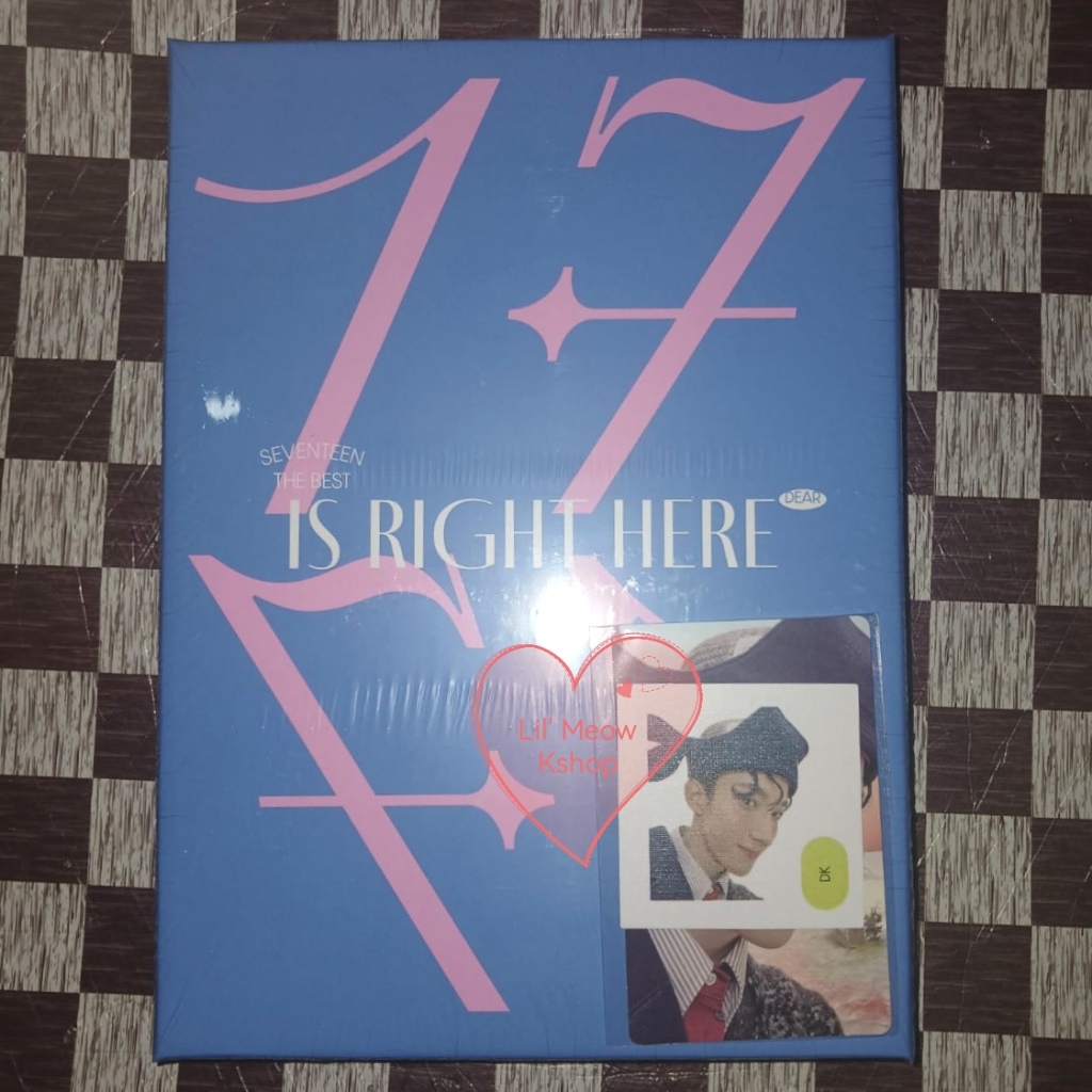 Seventeen SVT BEST ALBUM 17 IS RIGHT HERE DEAR VER. + Official ...
