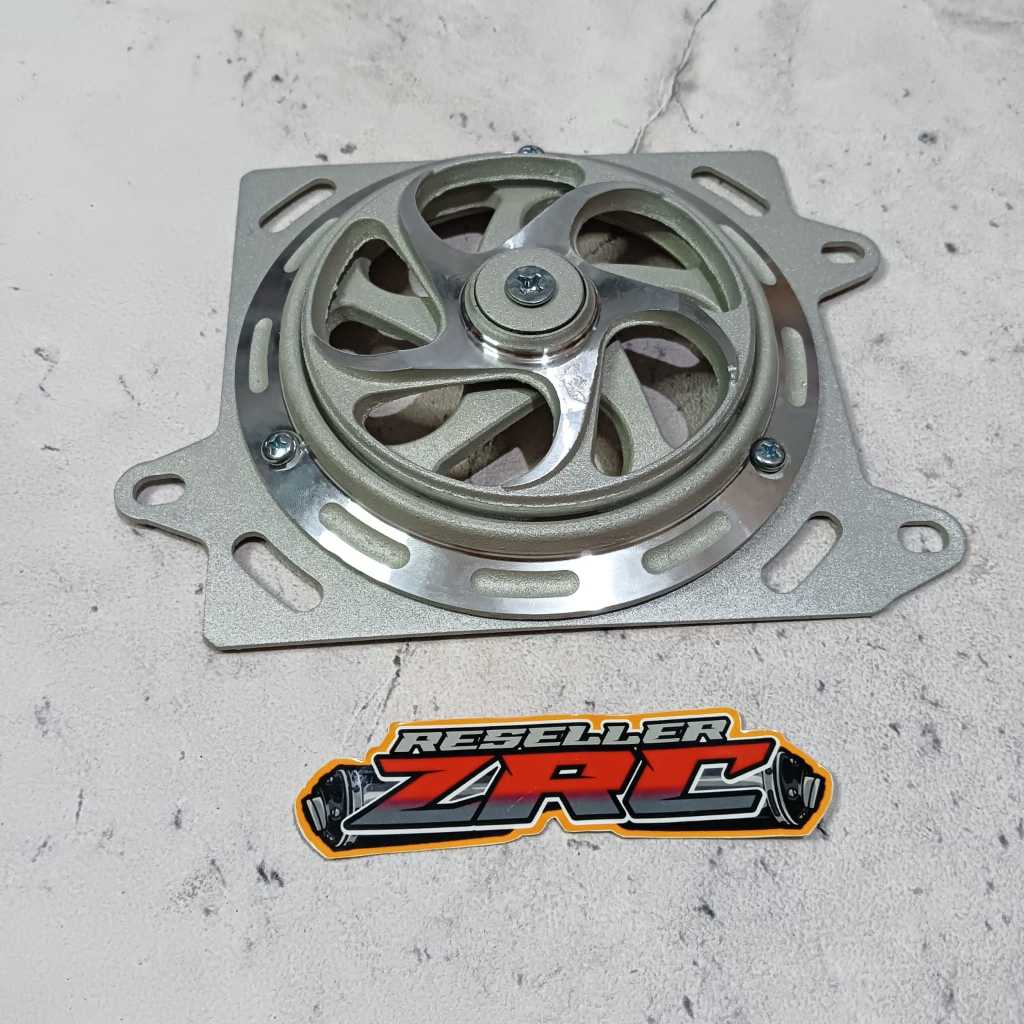 Radiator cover set spinner spinner round motif cnc yamaha nmax aerox ...