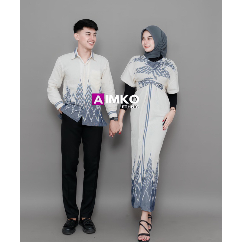 Raisa COUPLE TENUN WHITE - COUPLE Woven Clothes - Woven Clothes - AIMKO ...