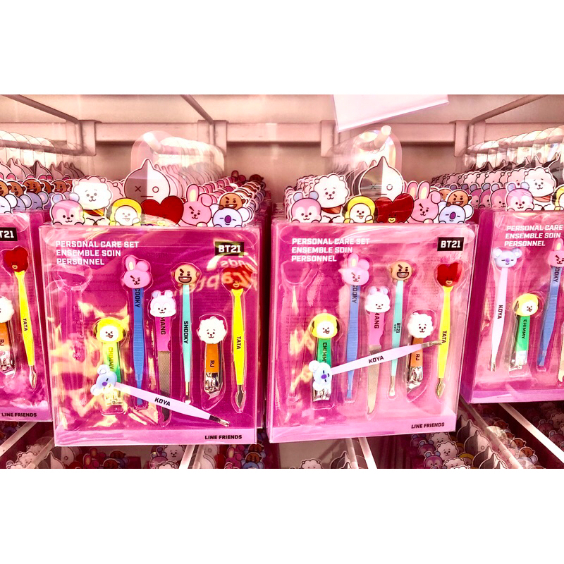 Miniso x BT21 Collection Personnel / Personal Care Set BTS Series (TATA ...