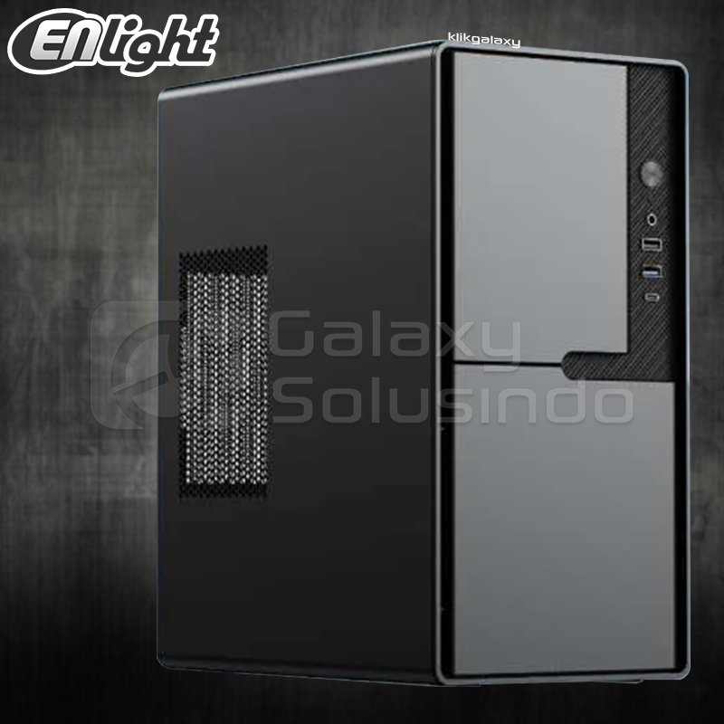 ENLIGHT EN-220 M-ATX Slim PC Case + PSU ENLIGHT 300W Computer Case ...
