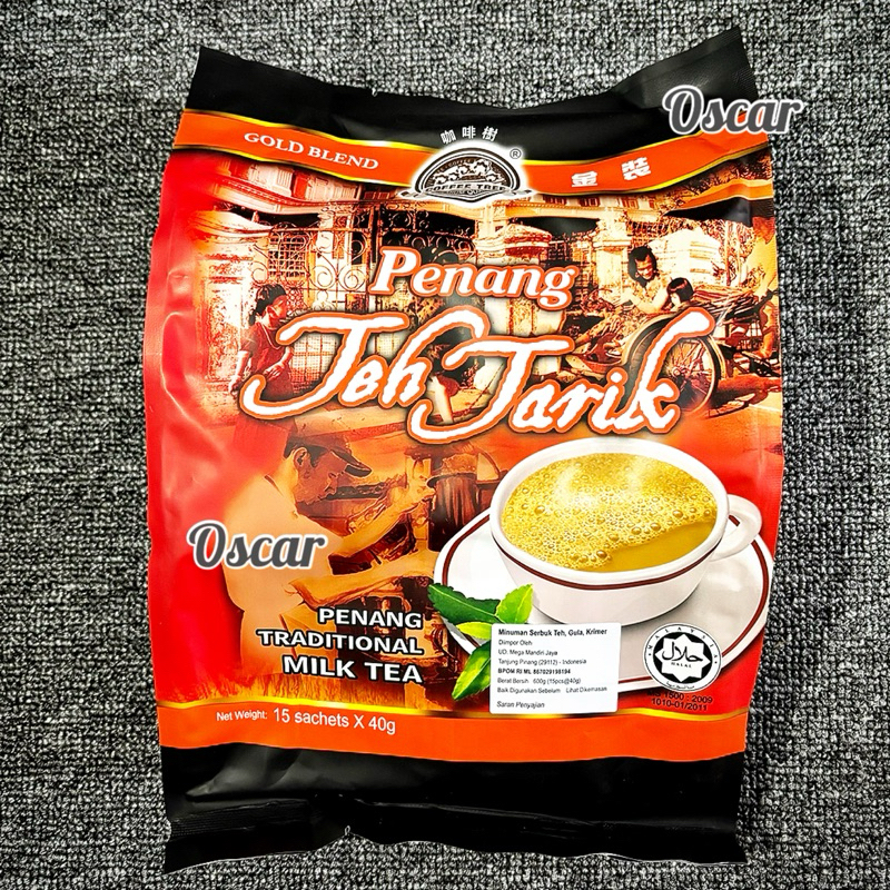 Penang Teh Tarik contains 15 sachets of Malaysian Milk Tea Traditional | Shopee Malaysia