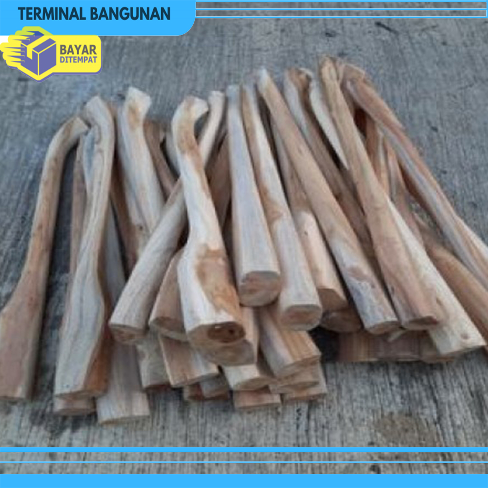 KAYU 80cm Wooden Hoe Handle Hoe Wooden Hoe Handle | Shopee Malaysia