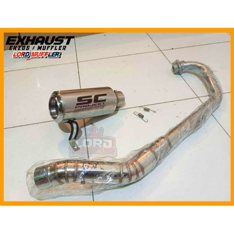 Ekzos SC PROJECT TITAN PNP LC135, Y15ZR, RS150, RS150R, RS150 ...