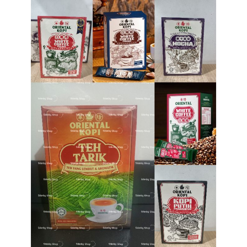 Oriental Coffee Tea Tarik Original 1 Box Contains 10 Sachets | Shopee ...