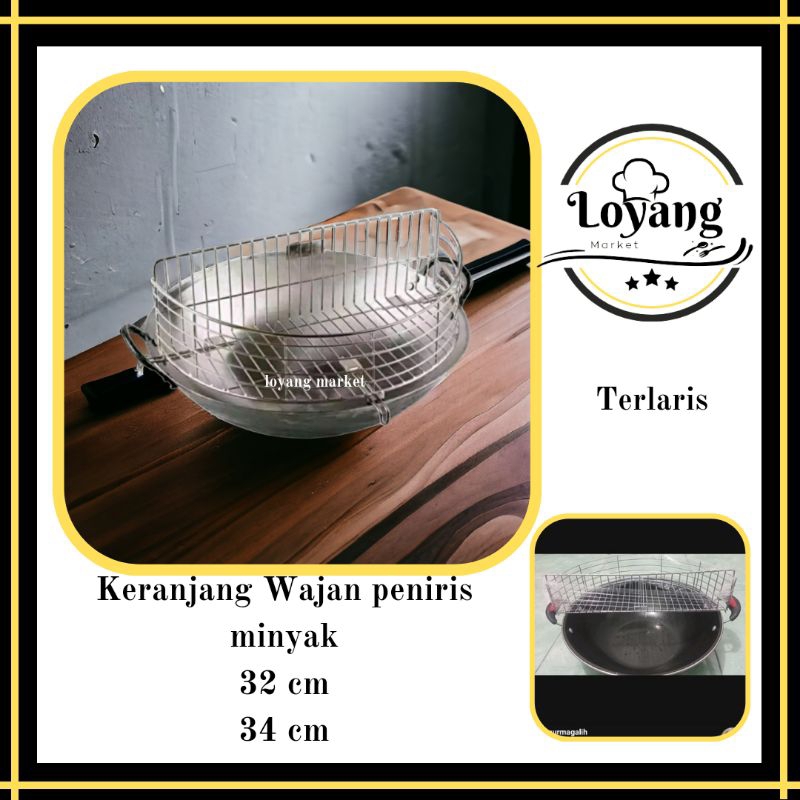 Frying pan basket | Shopee Malaysia