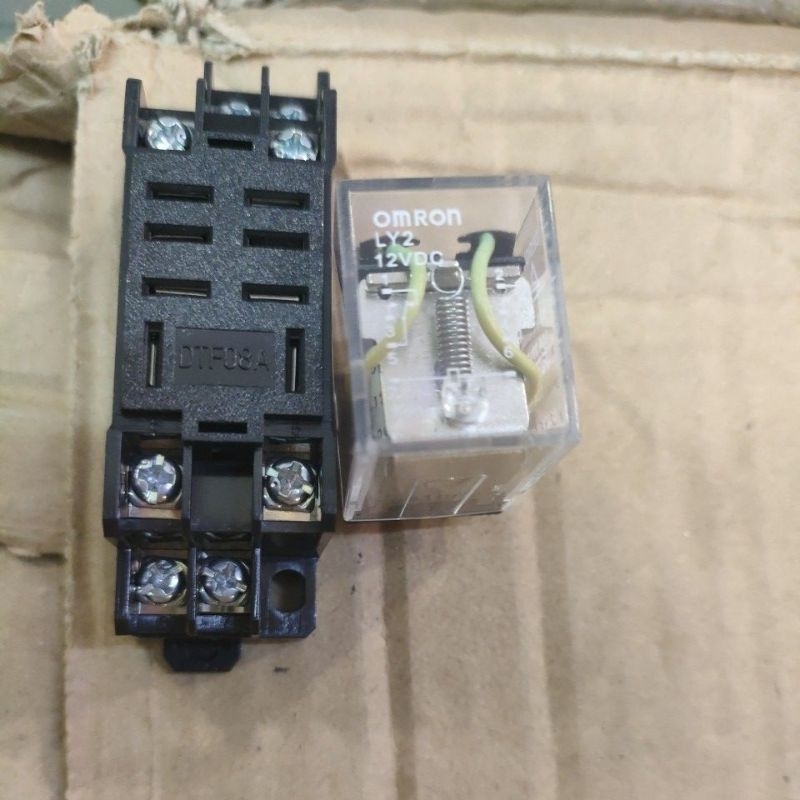 Relay LY2N 12vdc omron +socket | Shopee Malaysia