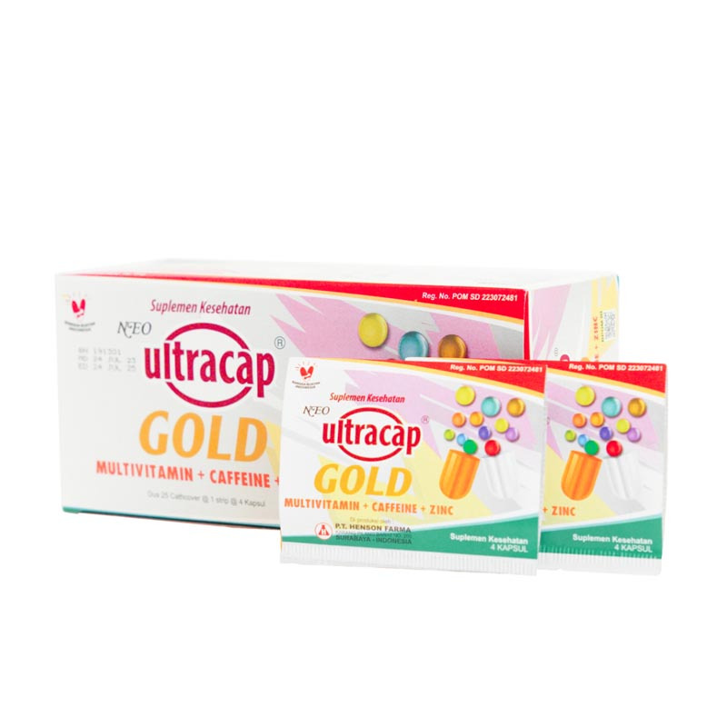 Neo Ultracap Gold (25 Catchcovers @4 Capsules) | Shopee Malaysia