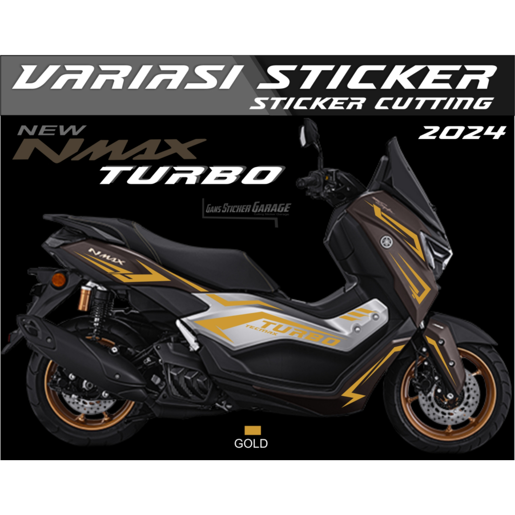 Sticker YAMAHA NMAX TURBO 2024 Accessories YAMAHA NMAX TURBO 2024 ...