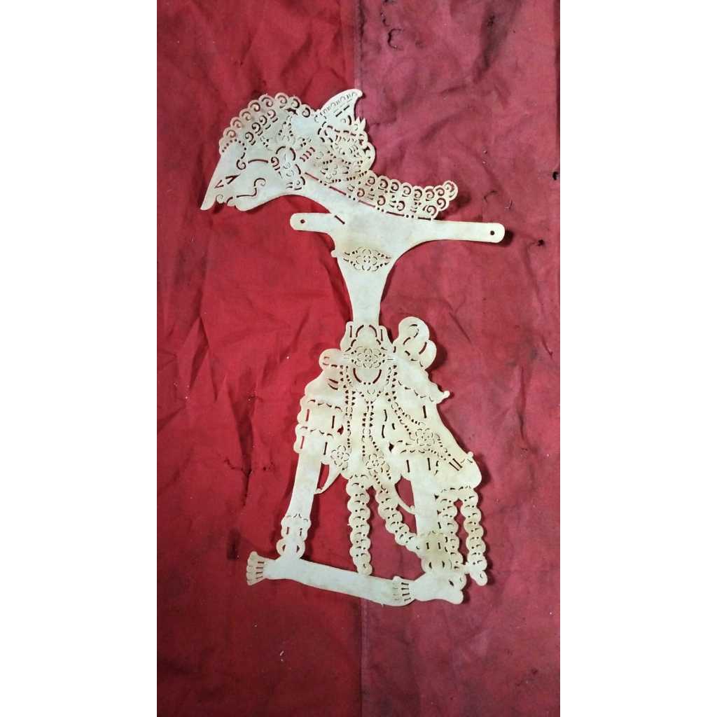 Wayang Putihan/Material Wayang Kulit Abhimanyu Abiyasa Dewa Ruci Kresna ...
