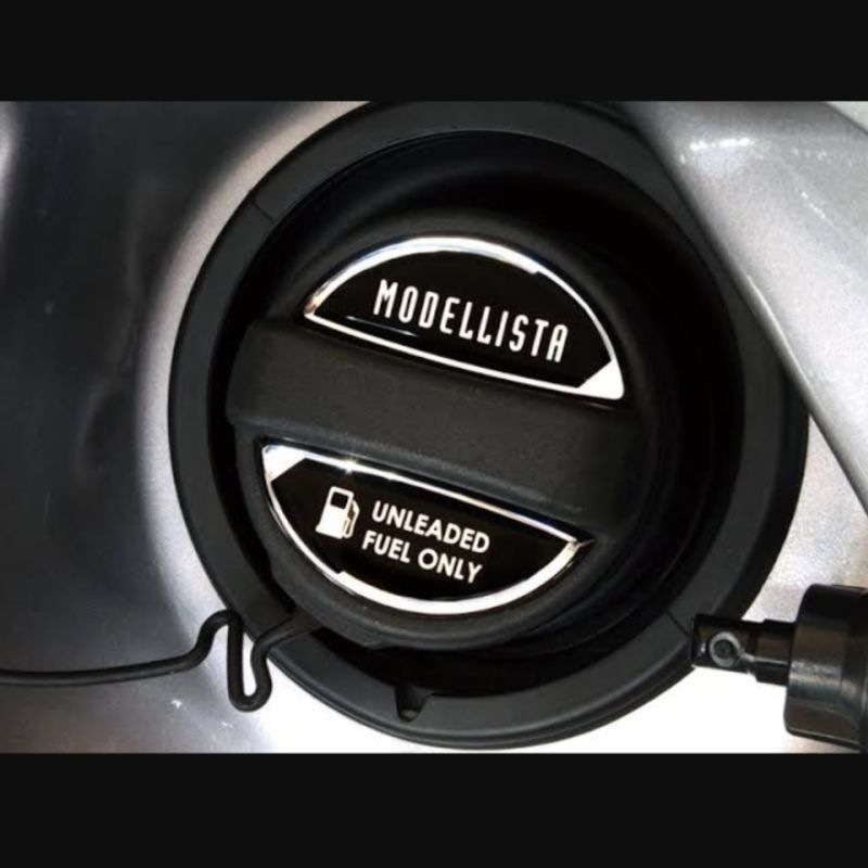 Original Modellista TRD Toyota Japan Fuel Cap Garnish Emblem Sticker ...