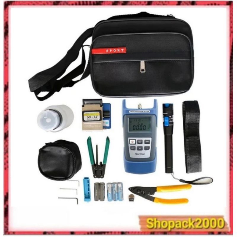 Ftth Tool Kit Complete Set OPM Vfl Cleaver FO Fiber Optic Tool Kit FO Fiber Optic Tool Kit ...