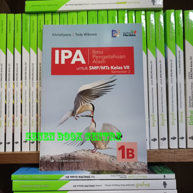 Science Book 1B Class 1/VII/7 Junior High School Erlangga Merdeka ...