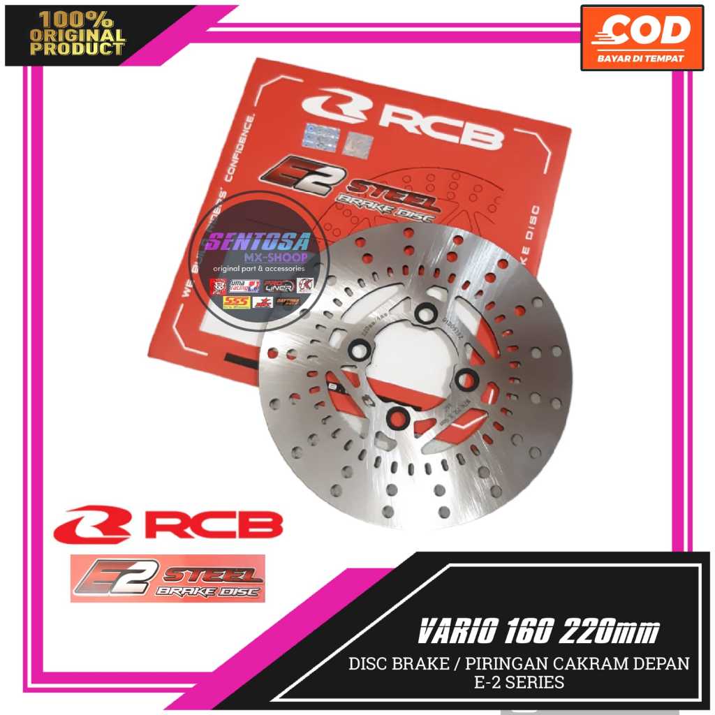 Front DISC DISC/BRAKE DISC RCB E-2 SERIES MOTOR VARIO160 ORIGINAL ...