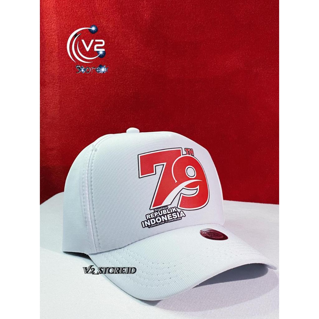 Baseball Cap Cap Logo 79th Independence Day indosesia Men And Women ...