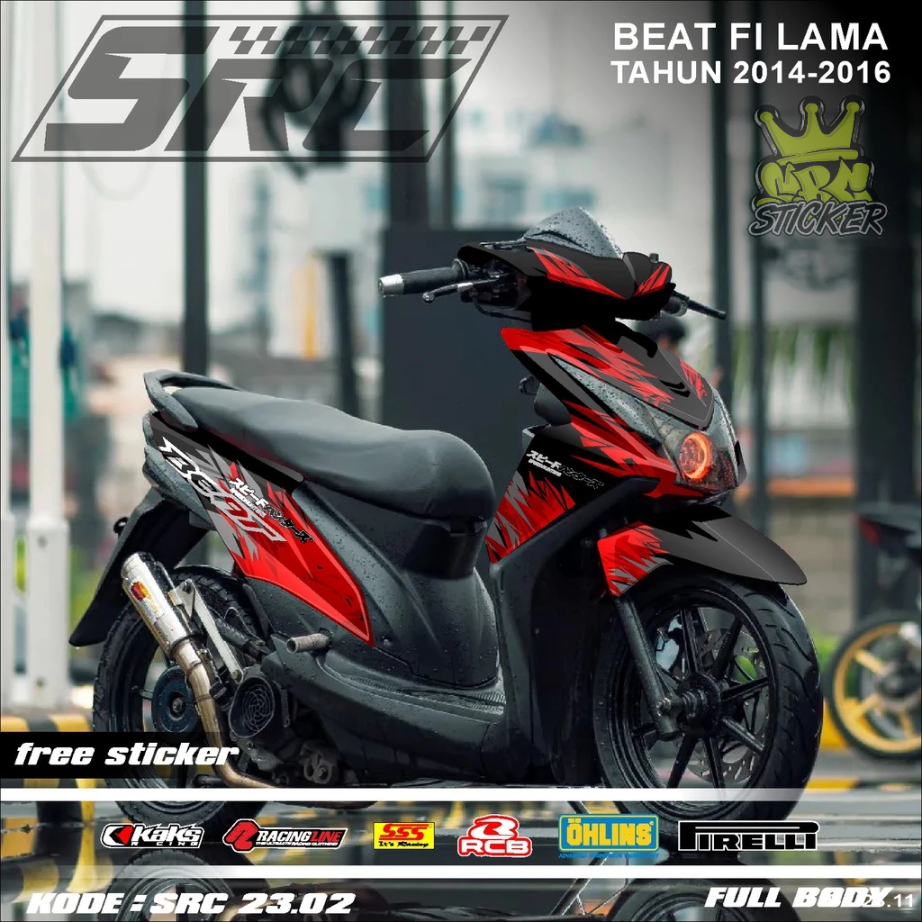 Decal Sticker Full Body Beat Fi Old Lama 2013 2014 2015 2016 Sticker ...