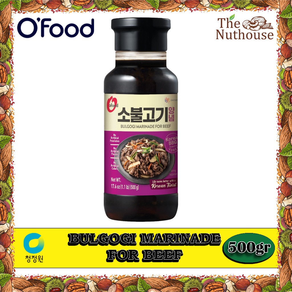 O'food Daesang Korean Beef BBQ Bulgogi Sauce Marinade 500gr | Shopee ...