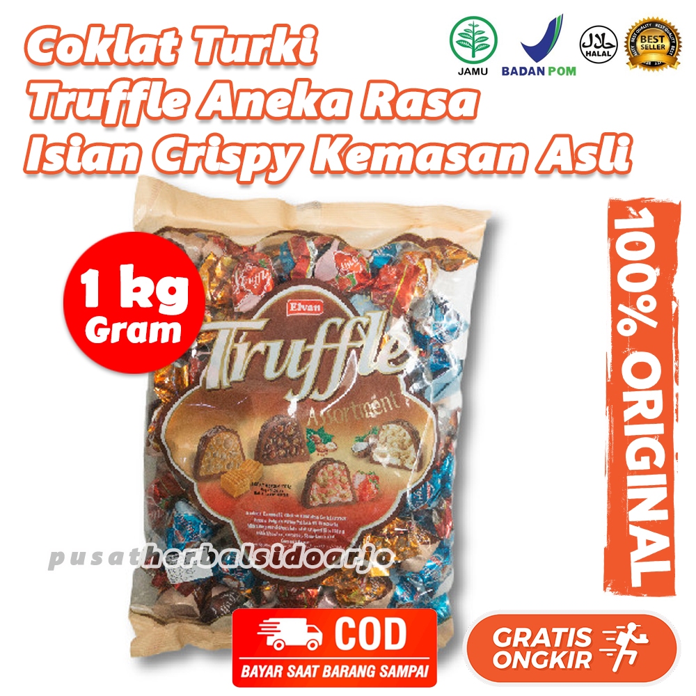 Best Selling!! Chocolate Truffle 1KG Arabic Chocolate Import Turkey ...