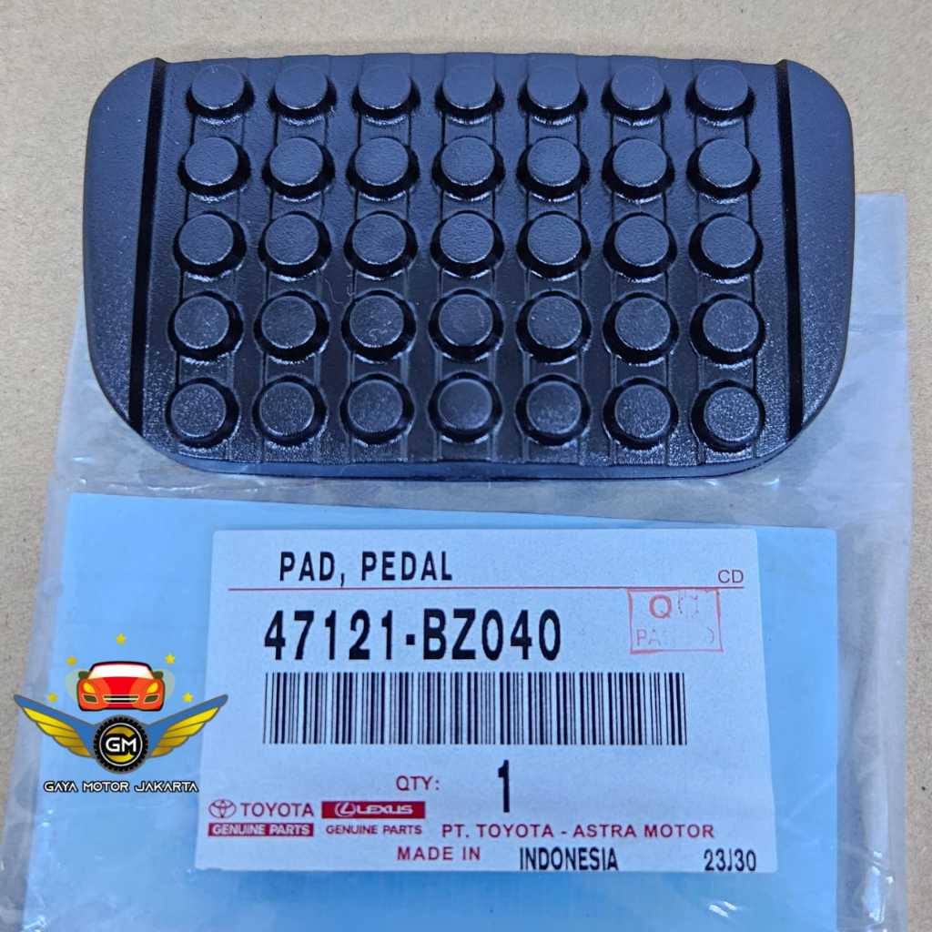 Toyota Agya-Ayla-Calya-Sigra Automatic Brake Pedal Rubber 47121-BZ040 ...