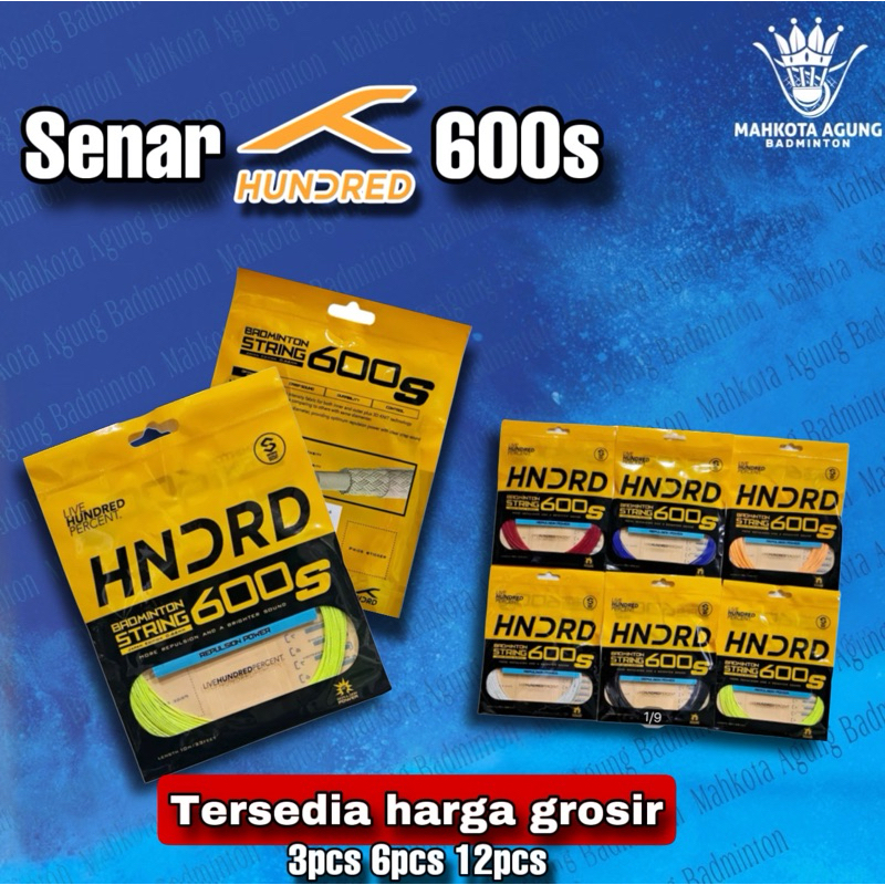 Original HUNDRED 600s BADMINTON RACKET STRINGS | Shopee Malaysia