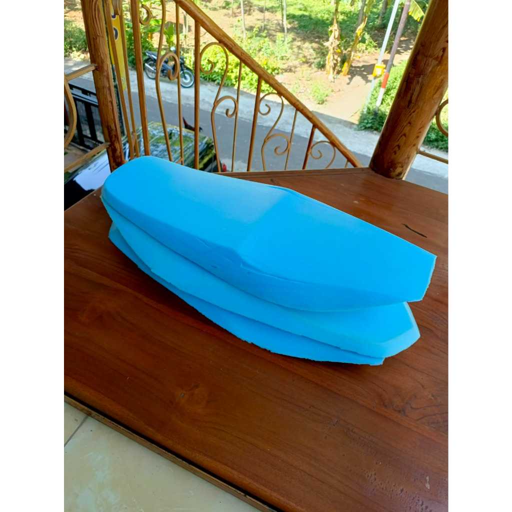 PUTIH White anti-Frizz Foam-Sheet Upholstery Sponge-Sheet Sponge-Blue ...