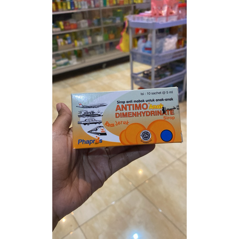 Children's Liquid Antimo/10 Sachets/5ml | Shopee Malaysia