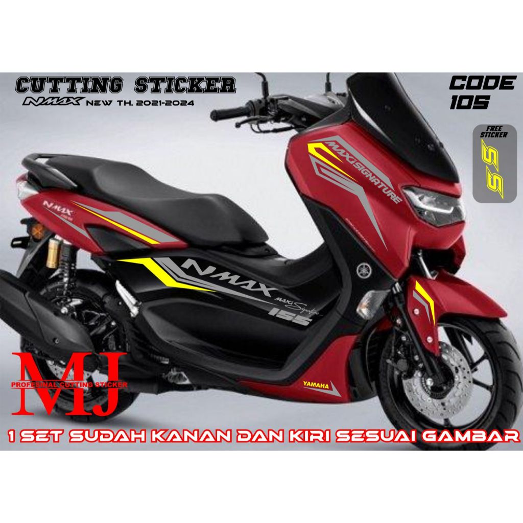 New Nmax Body Sticker triping In 2020 2021 2022 2023, new Nmax Body ...