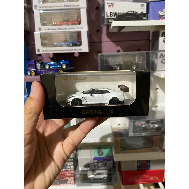 Carnel 64 NISSAN GT-R NISMO GT3 R35 pearl white | Shopee Malaysia