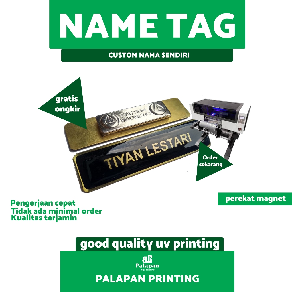 Name Tag custom UV Acrylic Nameplate/Employee Name Tag/School Name Tag ...