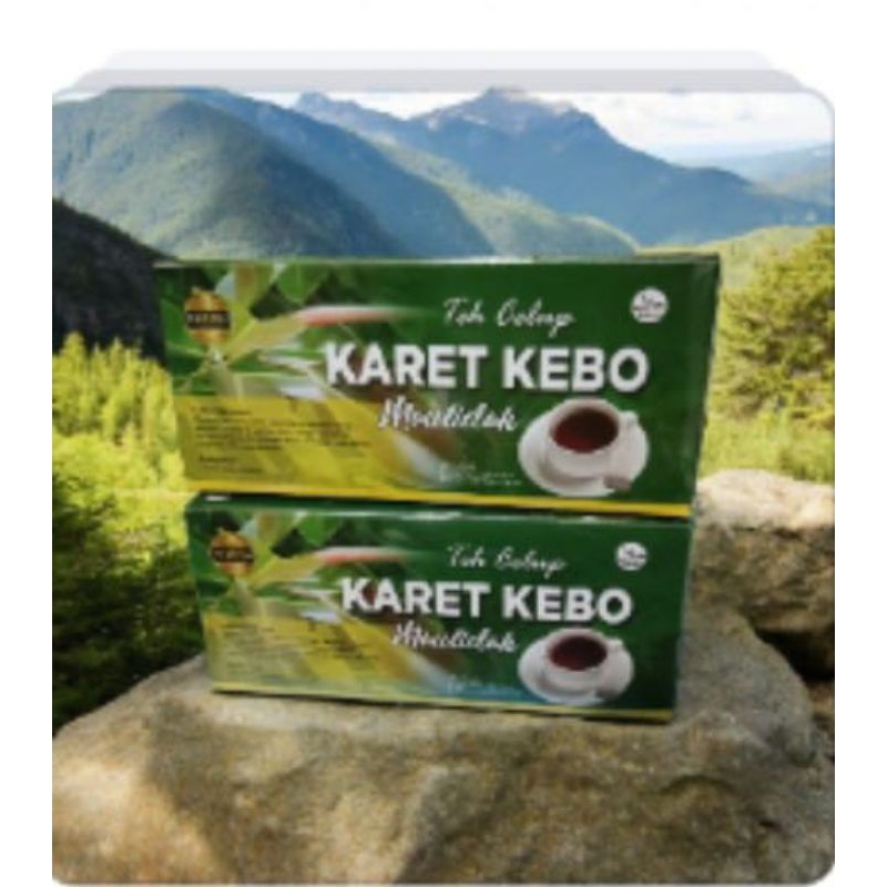 Kebo Rubber Tea Bags/Bolo Rubber herbal Tea contains 20 tea bags ...