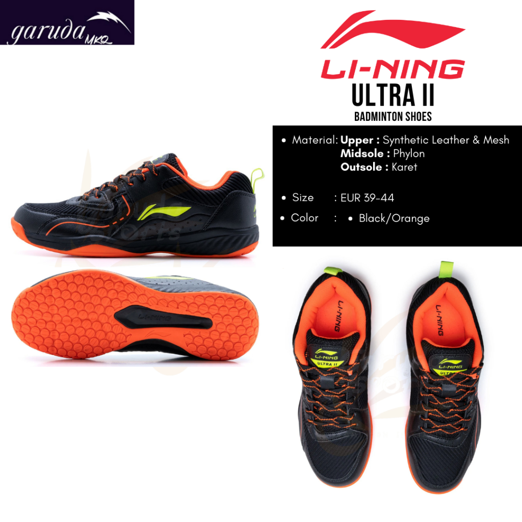 Lining ULTRA II/LI-NING ULTRA II BADMINTON Shoes | Shopee Malaysia