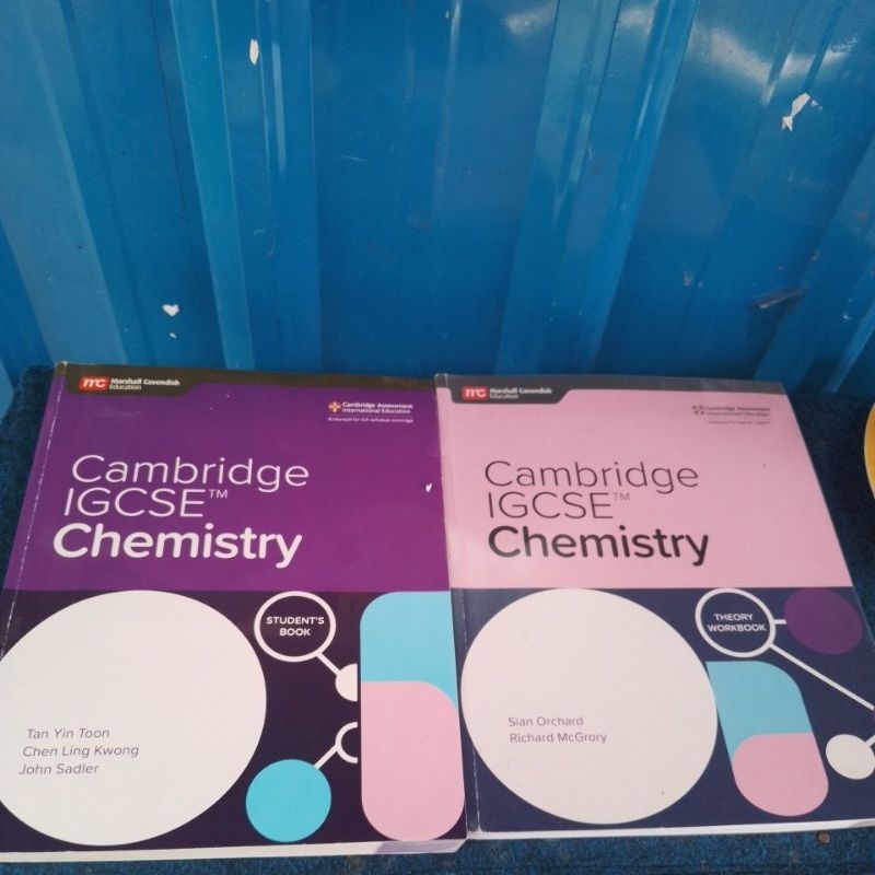 Cambridge IGCSE CHEMISTRY STUDENT'S BOOK WORKBOOK | Shopee Malaysia