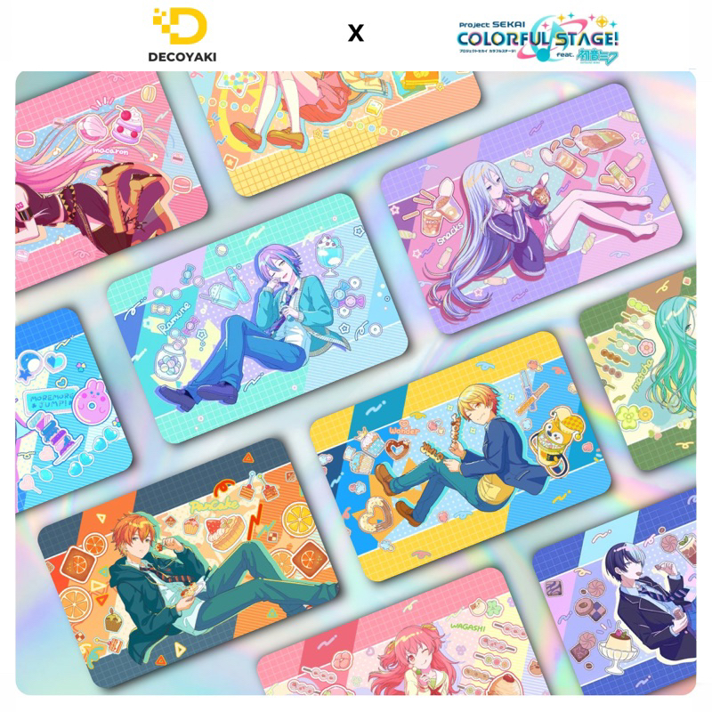 Hologram Project Sekai Birthday Card Version 2 Photocard, Sekai ...