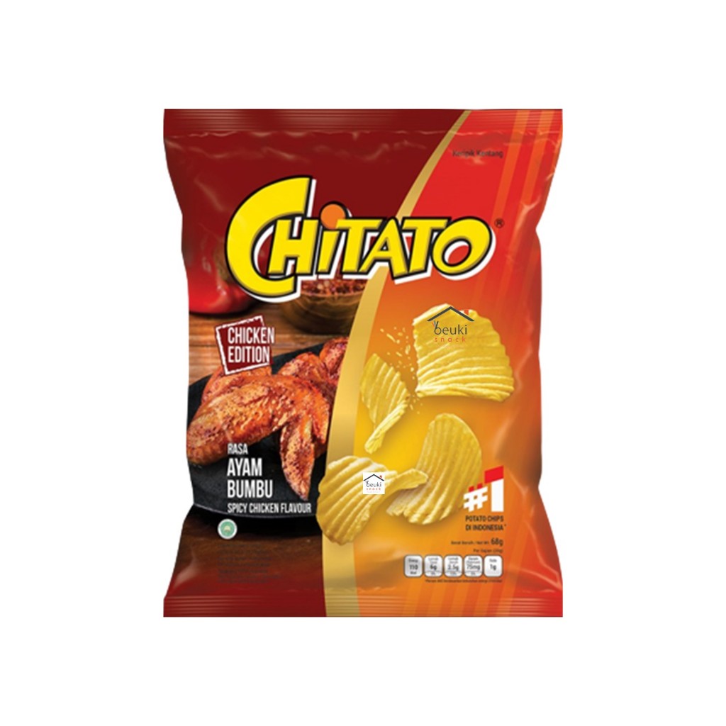 Chitato Chicken Seasoning Potato Chips Big Packaging | Shopee Malaysia