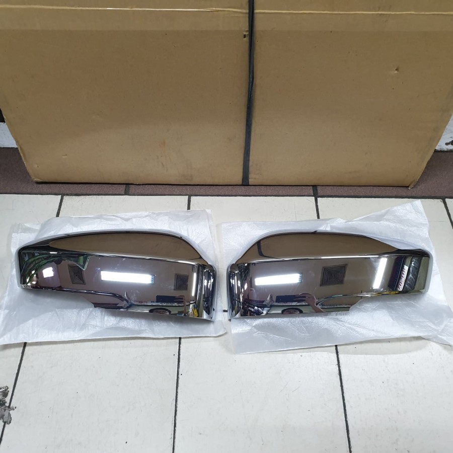 Original Chrome Crum Rear View Mirror Cover for Mitsubishi Xpander ...
