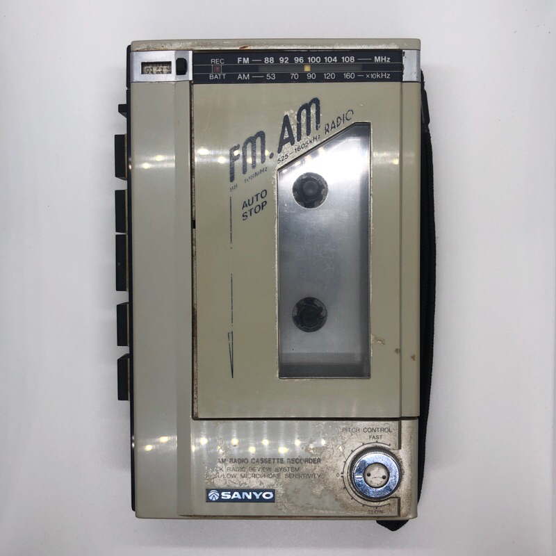 Vintage 80s Extremely Rare Sanyo Walkman M1770F Internal Speaker ...