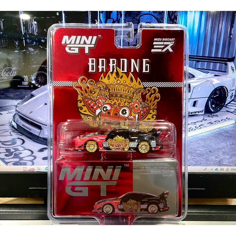 Mini GT x Mizu Diecast - LB Silhouette Works Nissan GTR R35 Barong ...