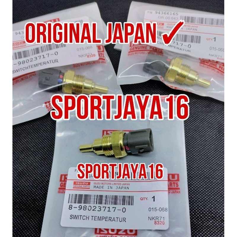 Ect ISUZU ELF NHR55 NKR66 NKR71 ORI JAPAN SENSOR TEMPERATURE SWITCH ...