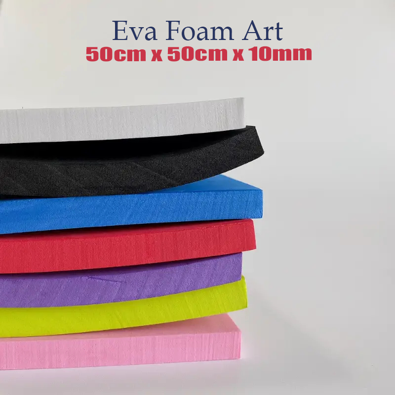 Ati Sponge Foam 10mm 50x50cm || Foam Art || Eva Foam || Heart Foam 10mm ...