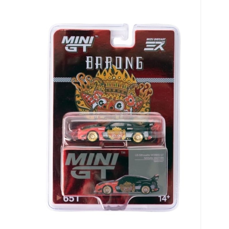 Mini GT x MIZU LB-Silhouette WORKS GT NISSAN 35GT-RR Ver.1 “BARONG ...