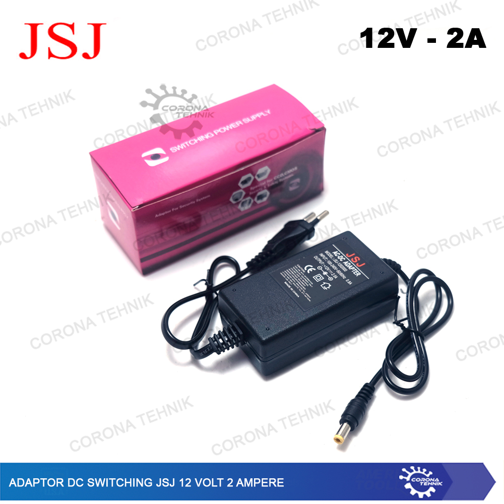 Jsj 12 Volt 2 Ampere DC Switching Adapter | Shopee Malaysia