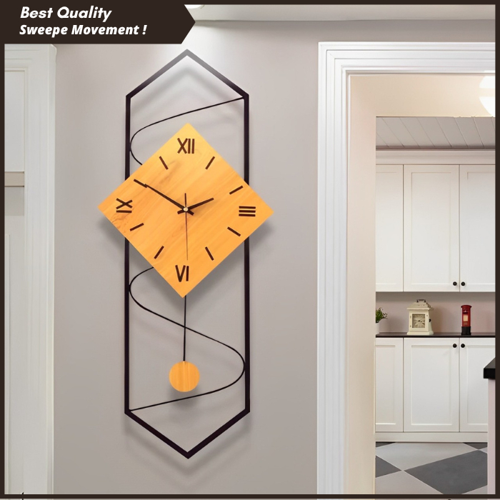 Aesthetic Wall Clock | Big Wall Clock | Unique Wall Clock | Dustom Wall ...