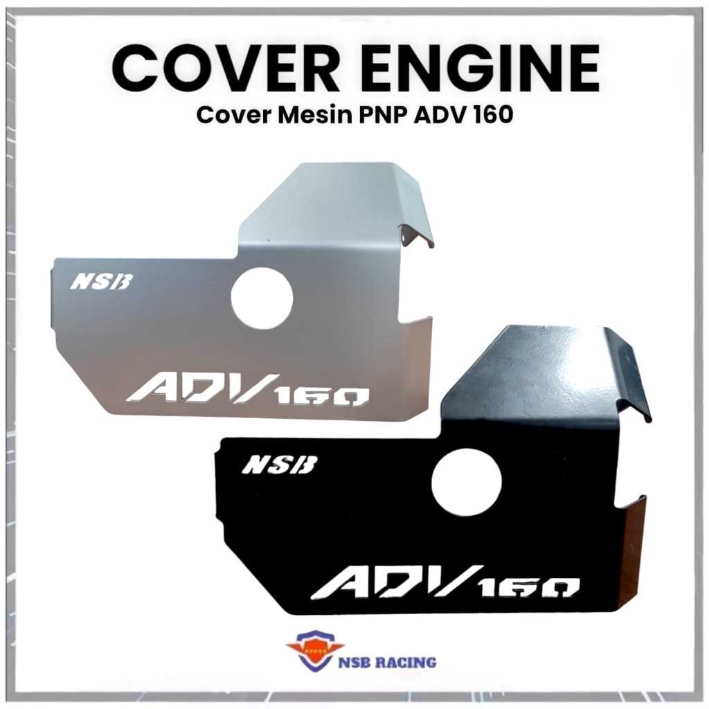 MESIN Engine Cover Engine Protector Engine Cover ADV 160 NSBRACING8899 ...