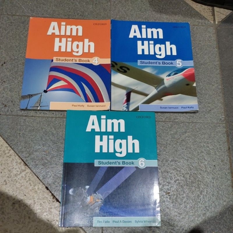 Aim High student book 4,5,6 (original) | Shopee Malaysia